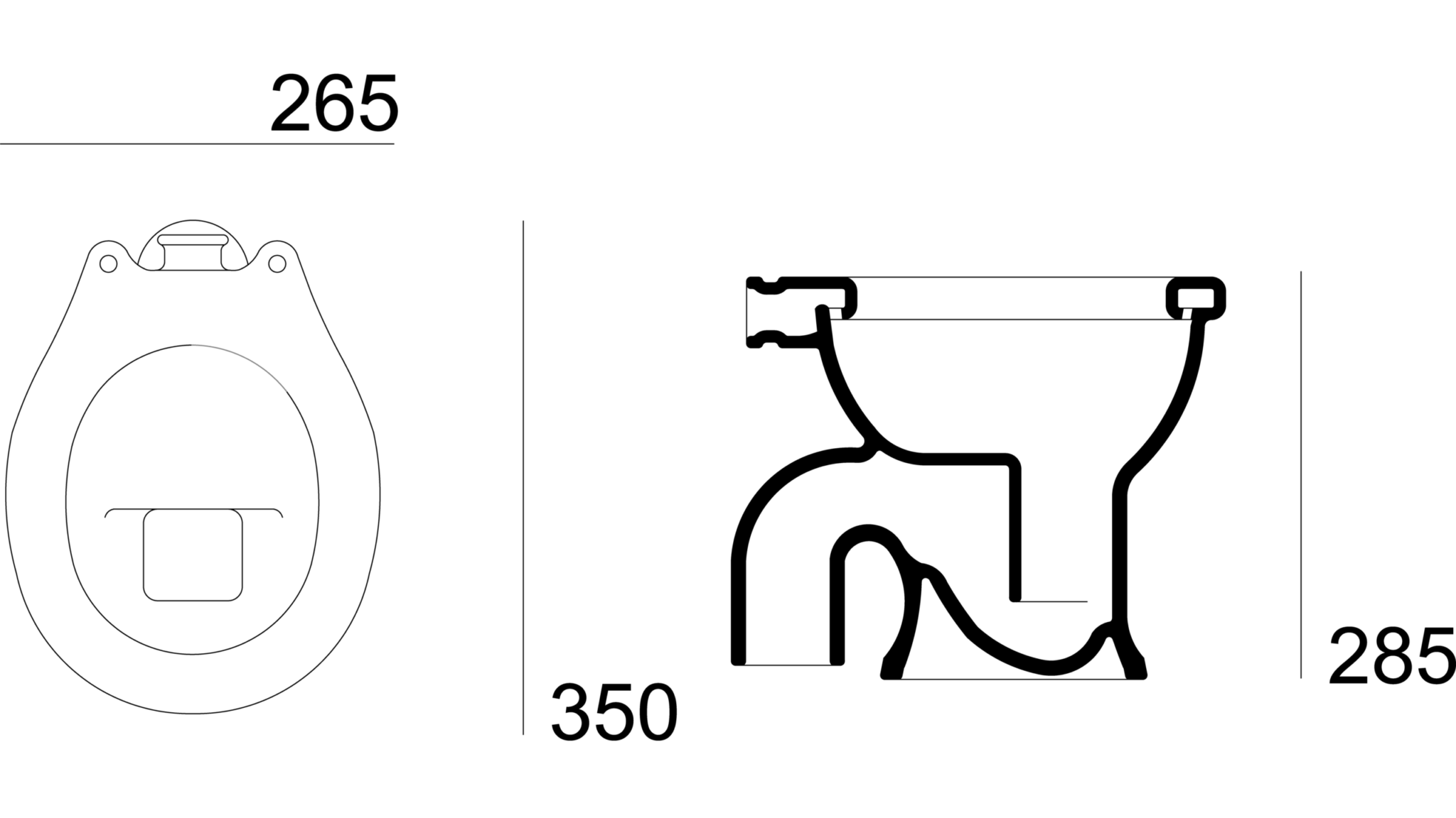 Children's Toilet Normal Vertical - Arch Valadares